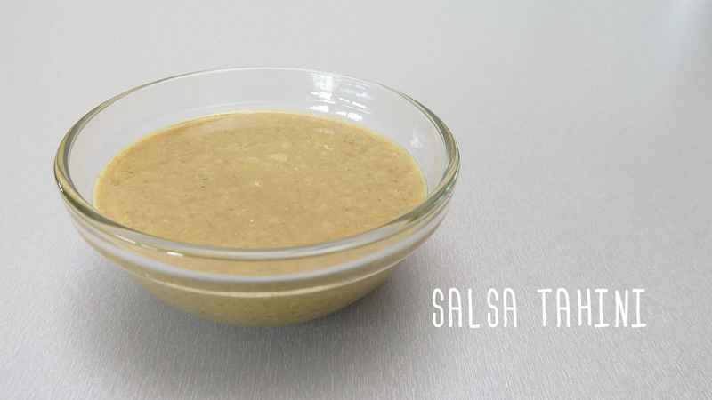Salsa Tahini, una salsa que alegrará tus platos sin gluten